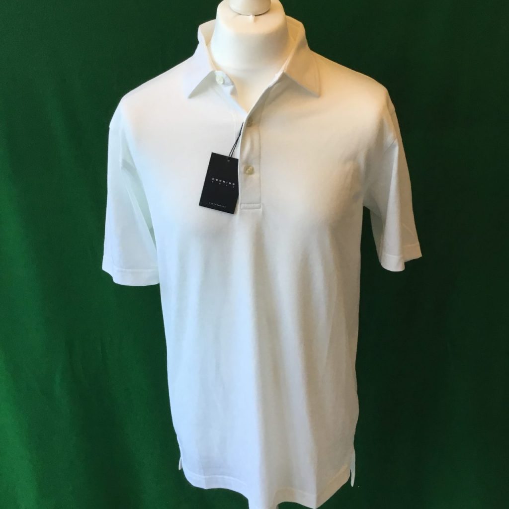Mens Dunning Short Sleeved Fig Golf Polo Shirt- Small 38-40″ – Pro Golf ...