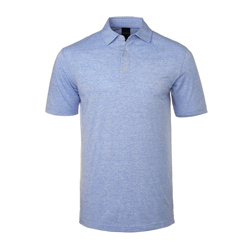 Mens Dunning Short Sleeved Natural Hand Golf Polo Shirt- Small 40-42 ...